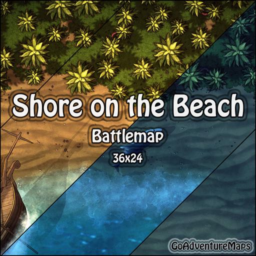 Shore on the Beach | Roll20 Marketplace: Digital goods for online ...