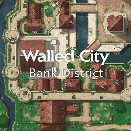 Walled City: Bank District | Roll20 Marketplace: Digital goods for ...
