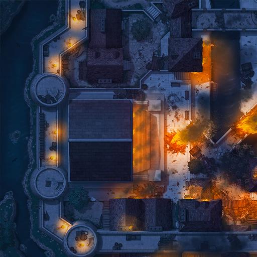 Walled City: Bank District | Roll20 Marketplace: Digital goods for ...
