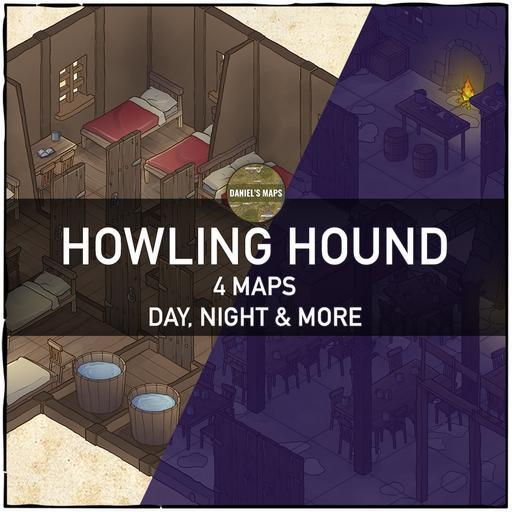 The Howling Hound (Isometric) | Roll20 Marketplace: Digital goods for ...