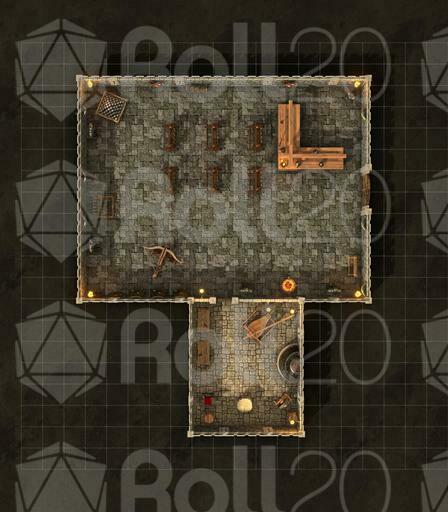 Smith Shop Battlemap 001 | Roll20 Marketplace: Digital goods for online ...