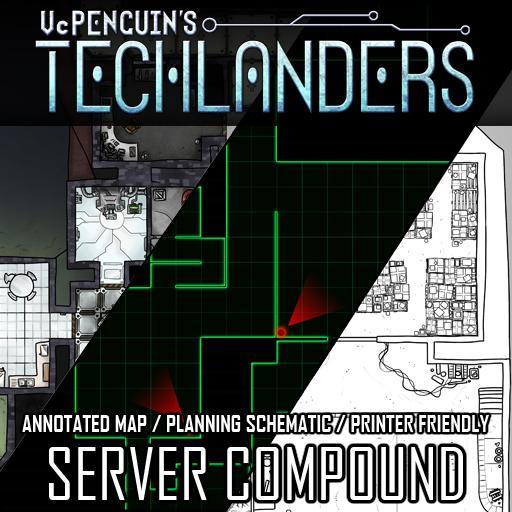Techlanders - Server Compound Map Pack | Roll20 Marketplace: Digital ...