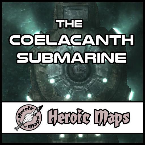 Heroic Maps - Spacecraft: The Coelacanth Submarine | Roll20 Marketplace ...