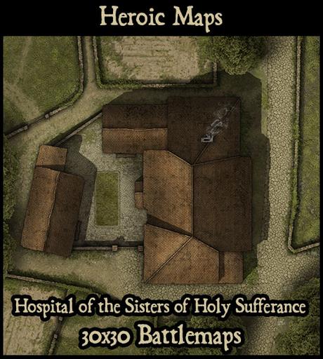 Heroic Maps - Storeys: Hospital of the Sisters of Holy Sufferance ...