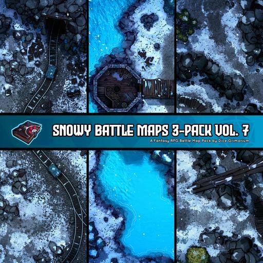 Snowy Battle Maps 3-Pack Vol. 7 | Roll20 Marketplace: Digital goods for ...