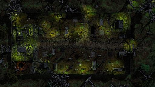 Animated Horror Cemetery 4K Map | Roll20 Marketplace: Digital goods for ...