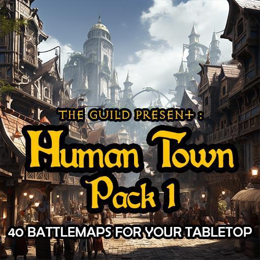 Human town 1 - Map Pack | Battlemaps | Roll20 Marketplace: Digital ...