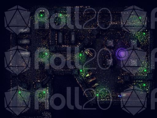 Necromancer's Lair 40x30 | Roll20 Marketplace: Digital goods for online ...