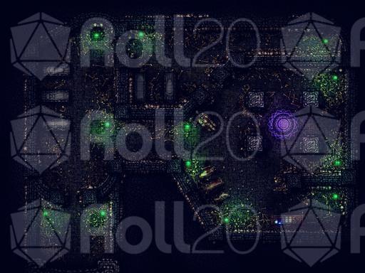 Necromancer's Lair 40x30 | Roll20 Marketplace: Digital goods for online ...