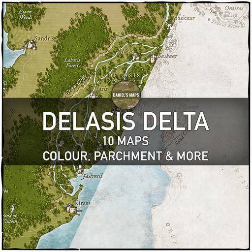 Delasis Delta & Peninsula | Roll20 Marketplace: Digital goods for ...