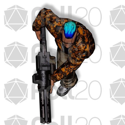 Street Gangers - Cyberpunk Top-Down Token Pack | Roll20 Marketplace ...