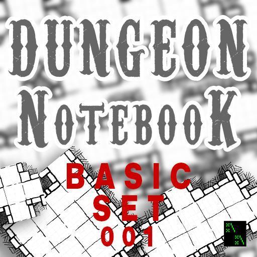 DungeonNotebook Basic Set 001 | Roll20 Marketplace: Digital goods for ...