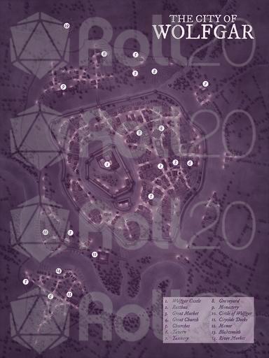 City of Wolfgar | Roll20 Marketplace: Digital goods for online tabletop ...