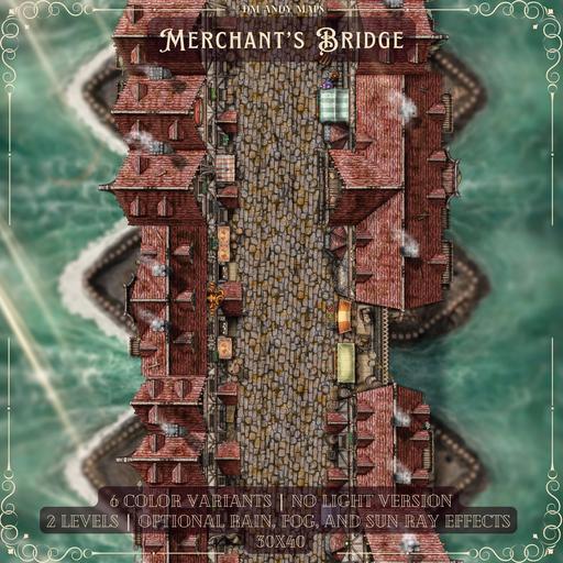 DM Andy Maps - Merchant's Bridge | Roll20 Marketplace: Digital goods ...