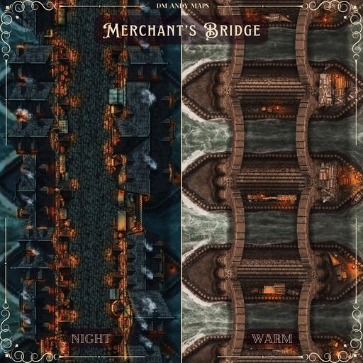 DM Andy Maps - Merchant's Bridge | Roll20 Marketplace: Digital goods ...