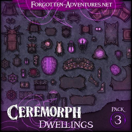 Ceremorph Dwellings - Pack 3 | Roll20 Marketplace: Digital goods for ...