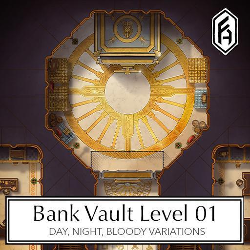 Bank Vault Level 01 | Roll20 Marketplace: Digital goods for online ...