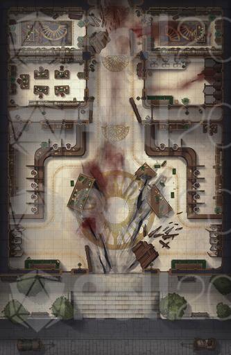 Bank Vault Arrivals Hall | Roll20 Marketplace: Digital goods for online ...