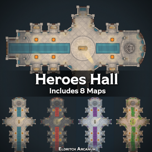 Heroes Hall | Roll20 Marketplace: Digital goods for online tabletop gaming