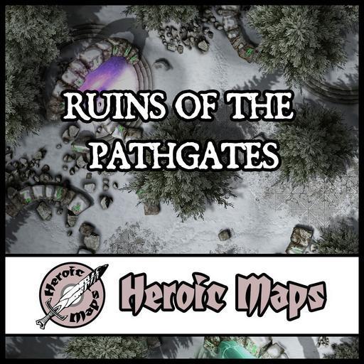 Heroic Maps - Ruins of the Pathgates | Roll20 Marketplace: Digital ...