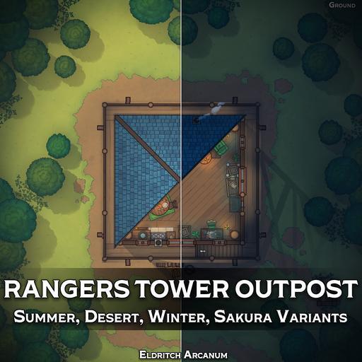 Rangers Tower Outpost | Roll20 Marketplace: Digital goods for online ...