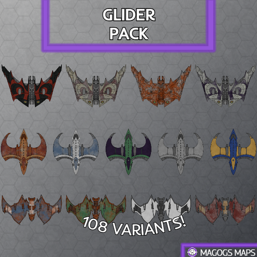 Glider Pack | Roll20 Marketplace: Digital goods for online tabletop gaming