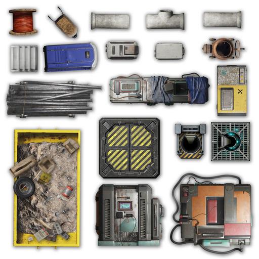 Cyberpunk Scenery - Token Pack | Roll20 Marketplace: Digital goods for ...