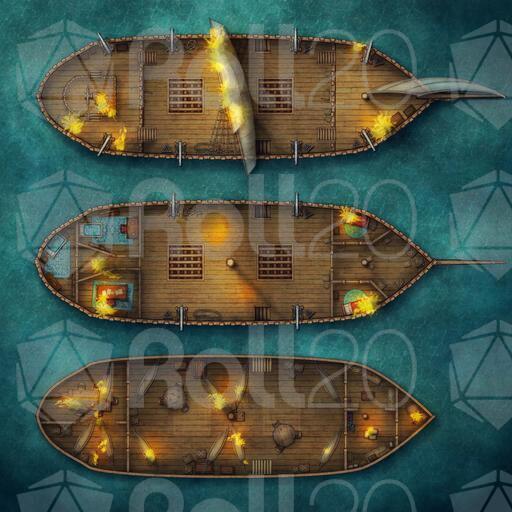 Sailing Ship | Roll20 Marketplace: Digital goods for online tabletop gaming