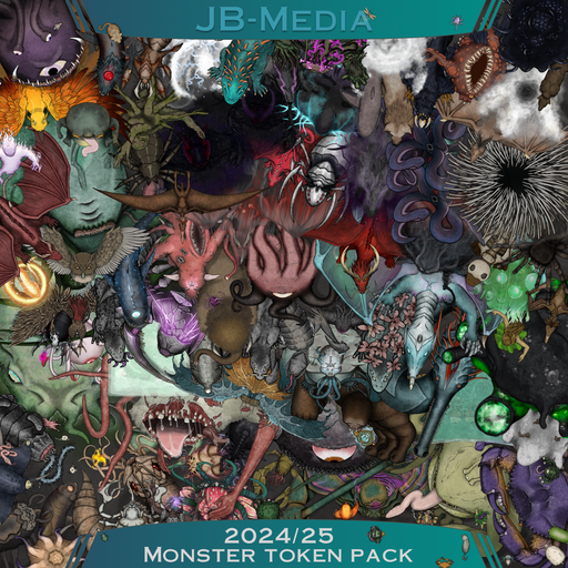 Monster token pack 2024/25 | Roll20 Marketplace: Digital goods for ...