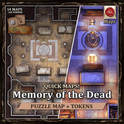 Quick Maps! - Memory of the Dead | Roll20 Marketplace: Digital goods ...