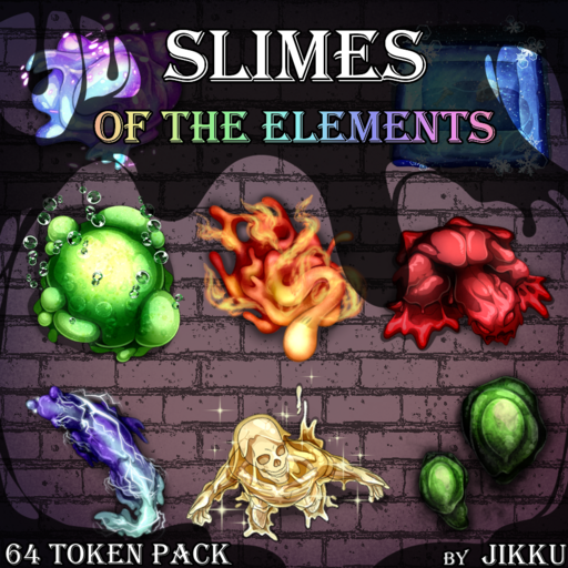 Slimes of the Elements | Roll20 Marketplace: Digital goods for online ...