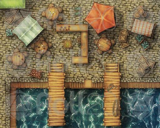 Docks Map Pack | Roll20 Marketplace: Digital goods for online tabletop ...