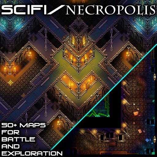 Scifi/Necropolis Map Pack | Roll20 Marketplace: Digital goods for ...