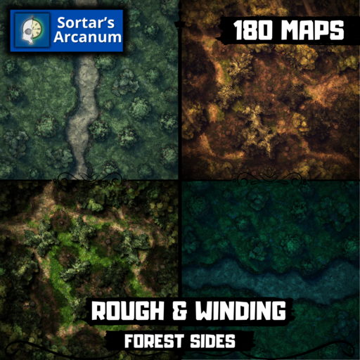 Rough and Winding Forest Off-Roads and Ruins Double Pack - Forest ...