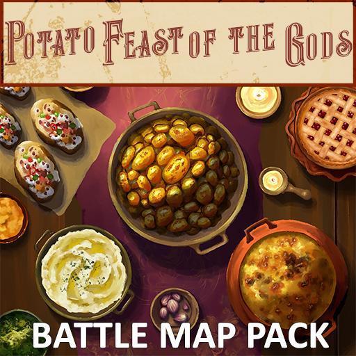 Potato Feast of the Gods Battle Map | Roll20 Marketplace: Digital goods ...