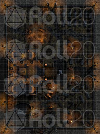 Graveyard Battlemap | 30x40 | Day & Night Variants | Halloween Battle Map | Roll20 Marketplace ...