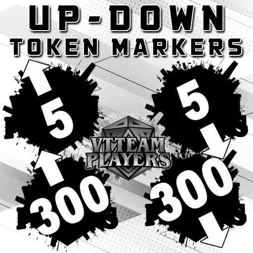Up - Down Token Markers | Roll20 Marketplace: Digital goods for online ...