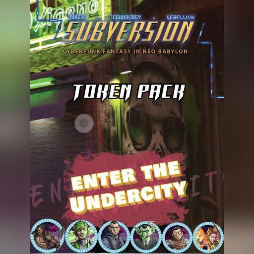 Subversion: Enter the Undercity Token Set | Roll20 Marketplace: Digital ...