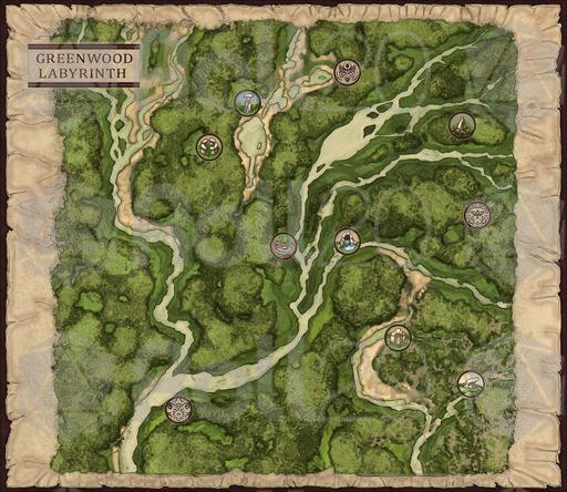 [MAP] Greenwood Labyrinth | Roll20 Marketplace: Digital goods for ...