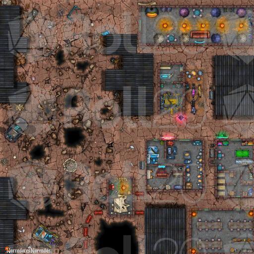 Dawn of Defiance - Ep. II A Wretched Hive Maps | Roll20 Marketplace ...