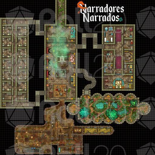 Dawn of Defiance - Ep. II A Wretched Hive Maps | Roll20 Marketplace ...