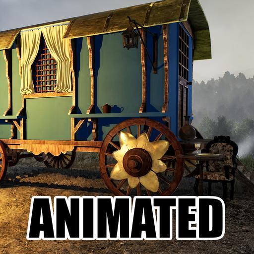 Vistani Camp - Curse of Strahd - Animated Battlemap | Roll20 ...