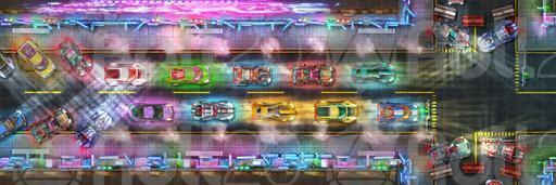 Map – Cyberpunk Street Race Starting Line | Roll20 Marketplace: Digital ...