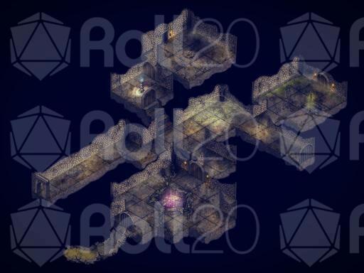 Caverns of Wirok Isometric | Roll20 Marketplace: Digital goods for ...