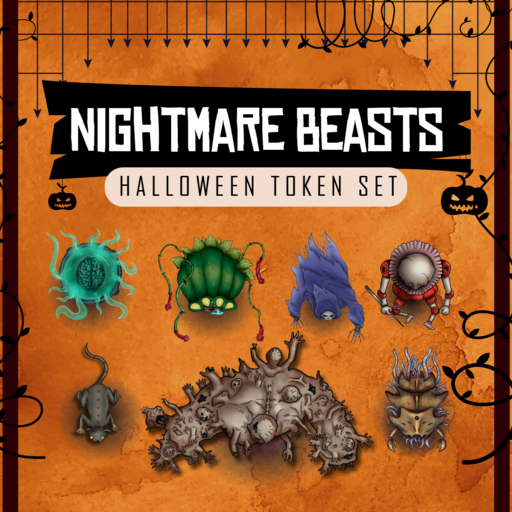 Nightmare Beasts – Halloween Token Collection | Roll20 Marketplace ...