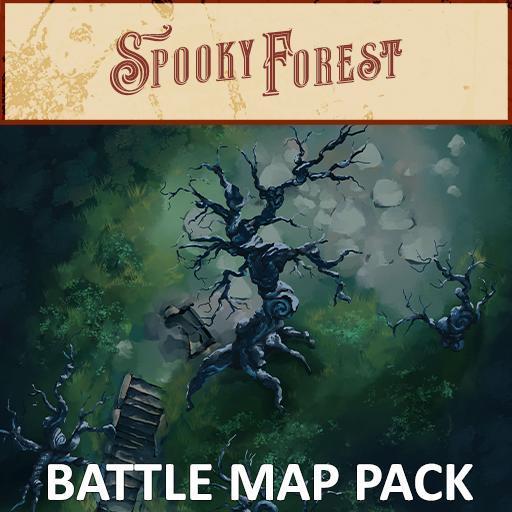 Spooky Forest Battle Map | Roll20 Marketplace: Digital goods for online ...