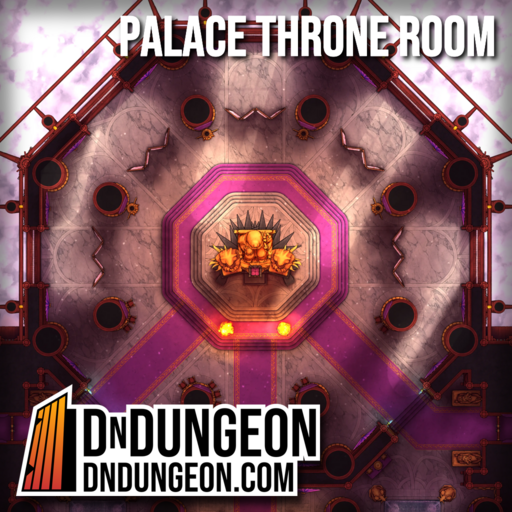 Palace Throne Room & Other Thrones | Roll20 Marketplace: Digital goods ...