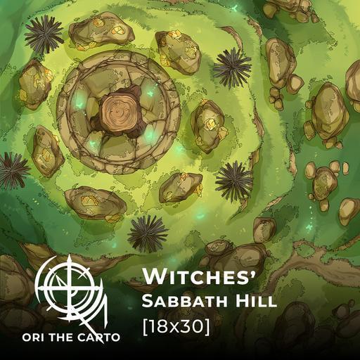 Witches' Sabbath Hill - Encounter Map | Roll20 Marketplace: Digital goods for online tabletop gaming