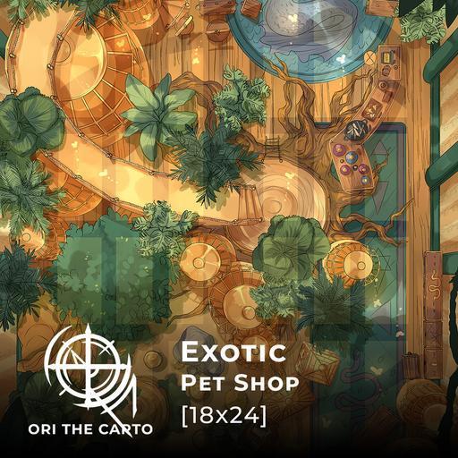 Exotic Pet Shop Encounter Map | Roll20 Marketplace: Digital goods for ...