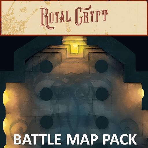 Royal Crypt Battle Map | Roll20 Marketplace: Digital goods for online ...